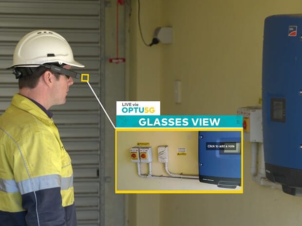 Remote Workplace Assistance with Optus 5G